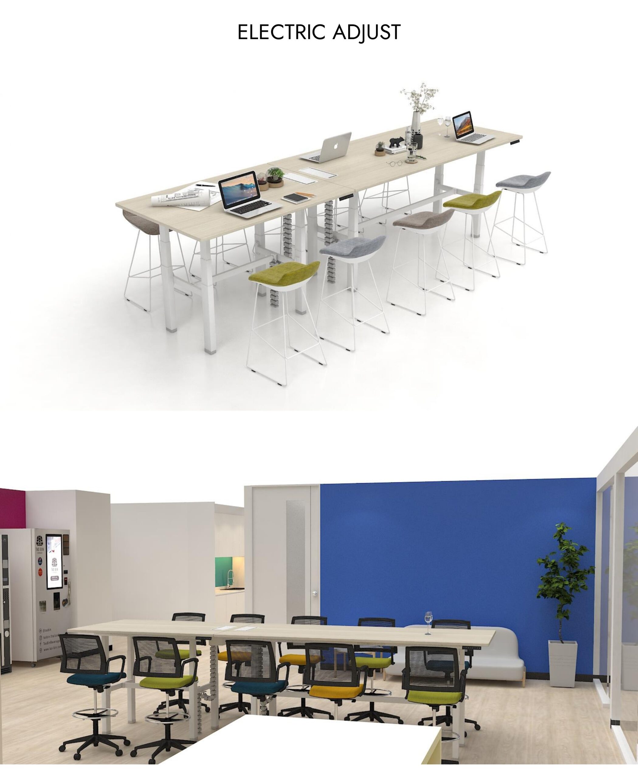 ELECTRIC ADJUSTABLE TABLE - Furnitech