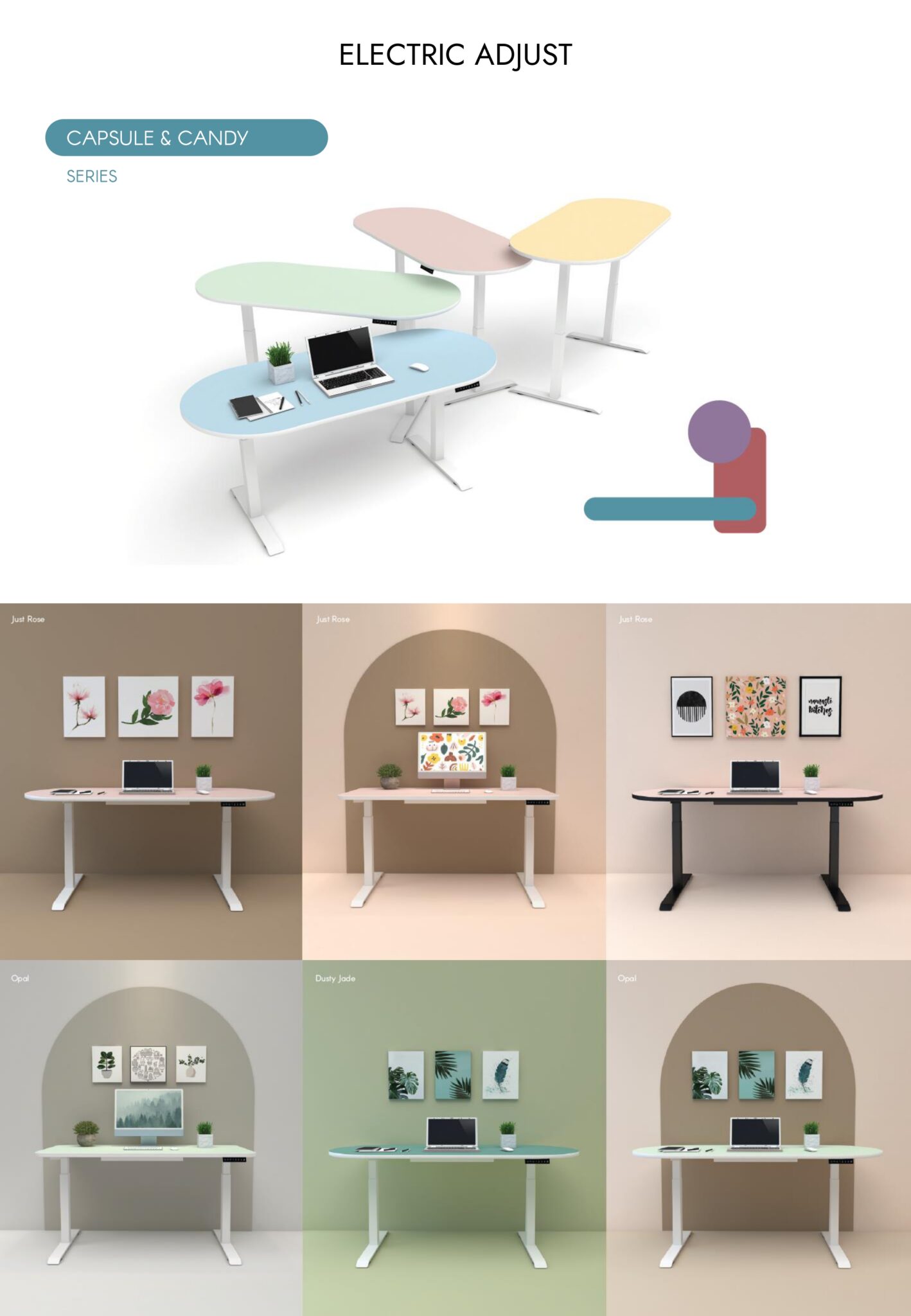 ELECTRIC ADJUSTABLE TABLE - Furnitech